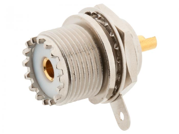 Buy SO-239 female chassis at the right price @ electrokit