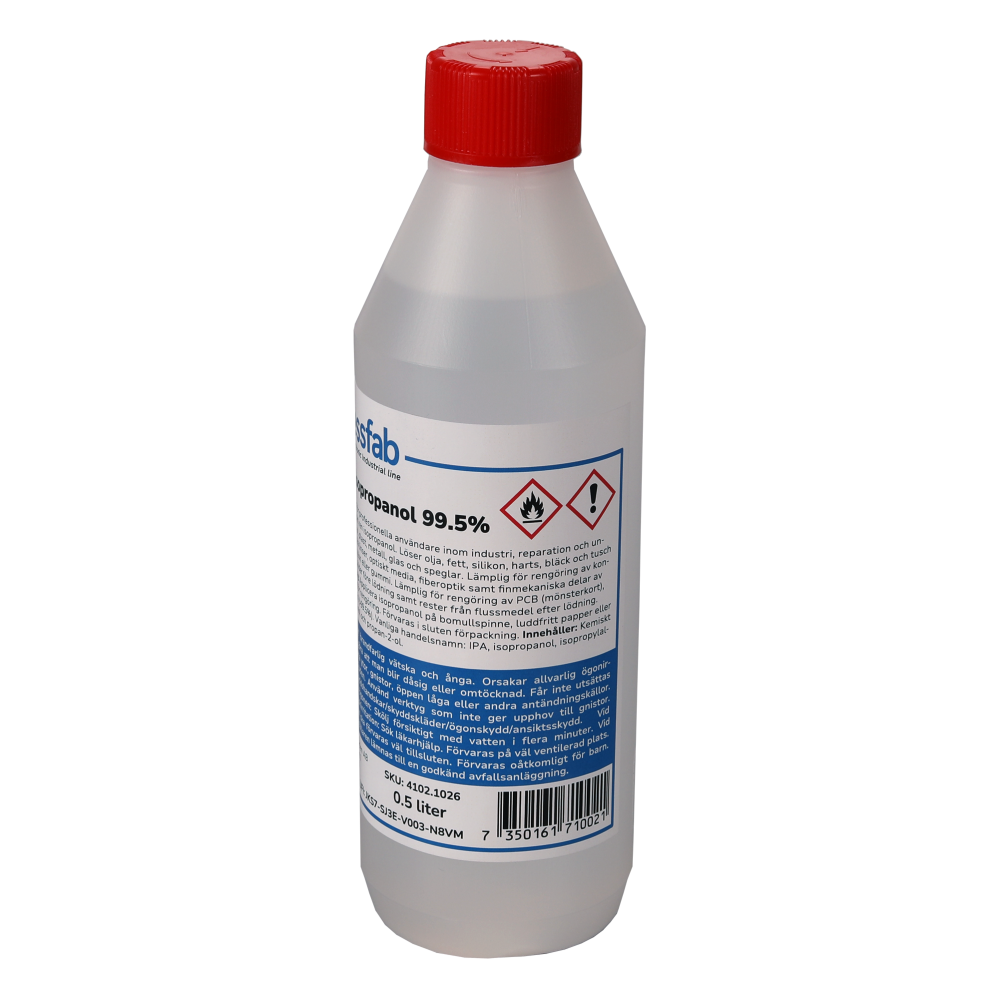Buy Isopropyl alcohol IPA 99.5% 0.5liter at the right price @ electrokit