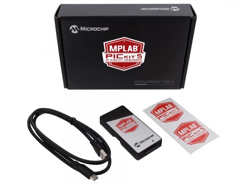 Köp Microchip MPLAB PICkit 5 In-Circuit Debugger PG164150 till rätt pris @ electrokit