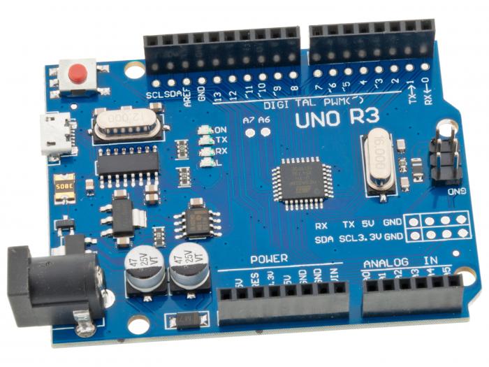 Buy UNO REV3 Arduino-compatible at the right price @ electrokit