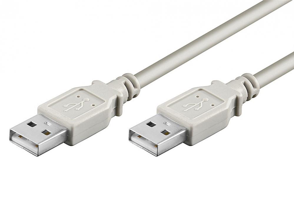 Buy USB-kabel A-hane - A-hane 3m at the right price @ electrokit