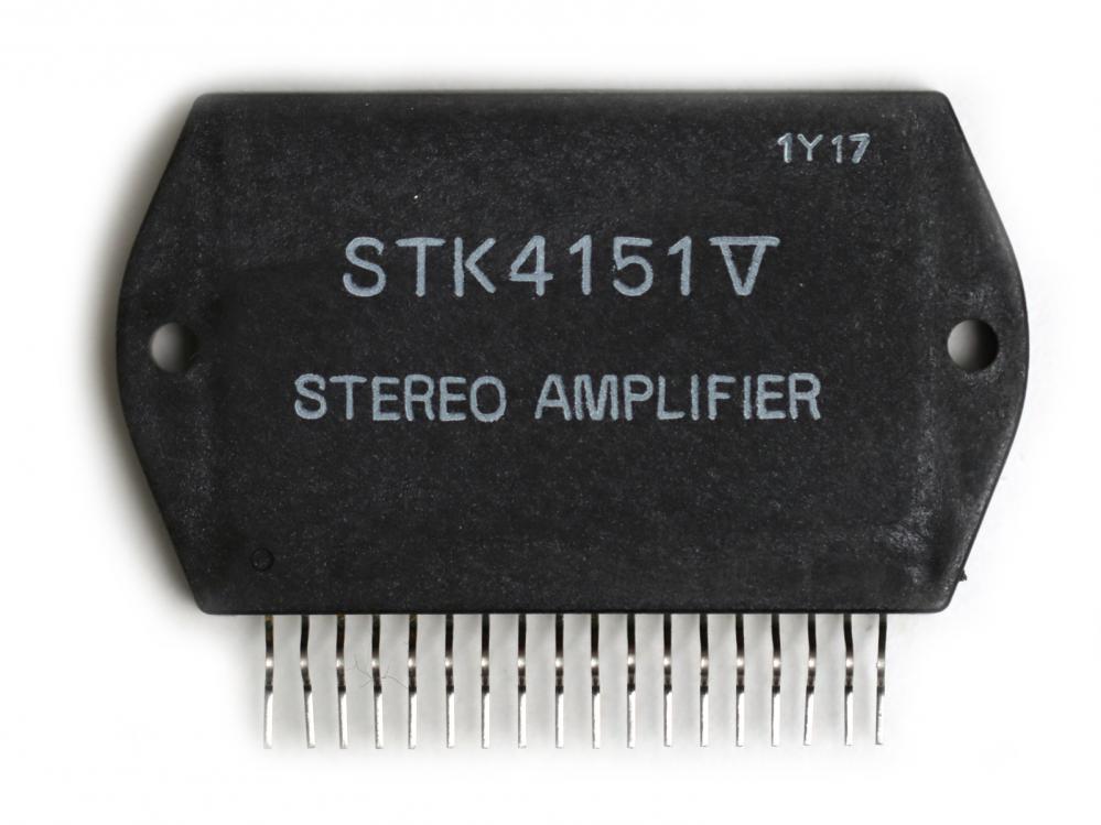 Buy STK4151V Stereo Audio Amplifier 2x30W at the right price @ electrokit