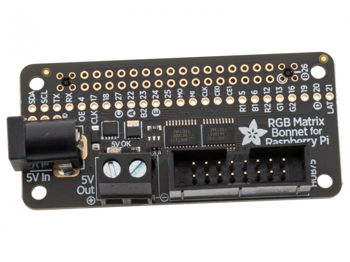 Köp Adafruit RGB Matrix Bonnet for Raspberry Pi till rätt pris @ electrokit