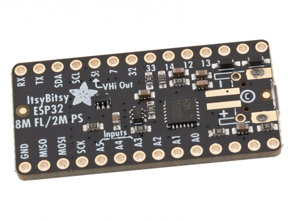Köp Adafruit ItsyBitsy ESP32 - w.FL-kontakt till rätt pris @ electrokit
