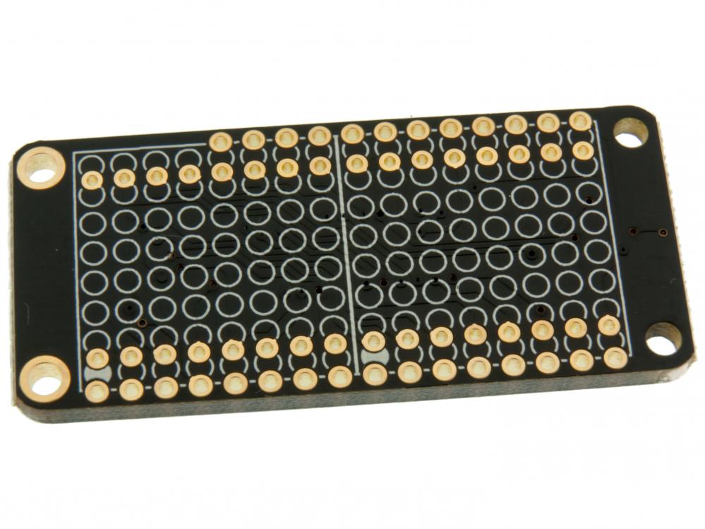 Köp 8x16 LED Matrix FeatherWing w/o Matrices till rätt pris @ electrokit