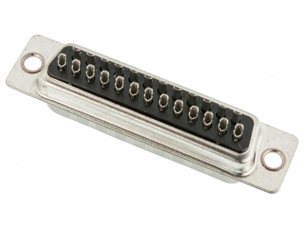 Köp D-SUB 25 pol hane till rätt pris @ electrokit