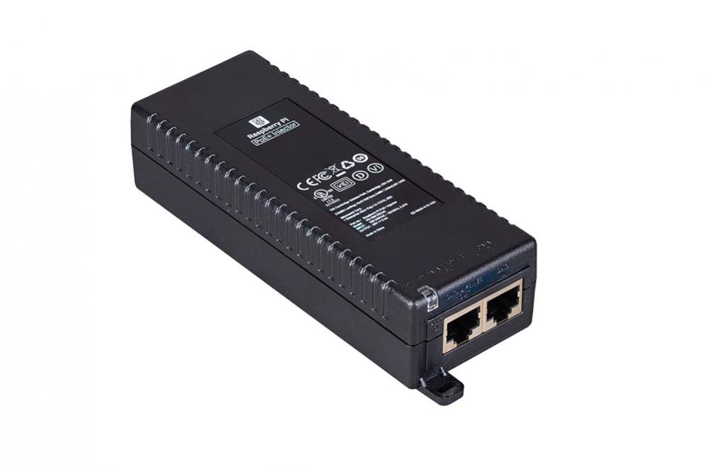 Buy Raspberry Pi PoE+ Injector 30W at the right price @ electrokit