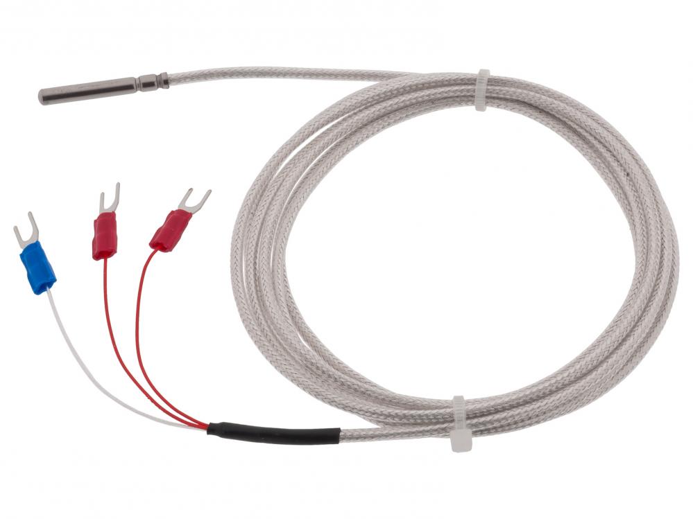 Buy Temperature sensor PT100 3-wire 2m at the right price @ electrokit
