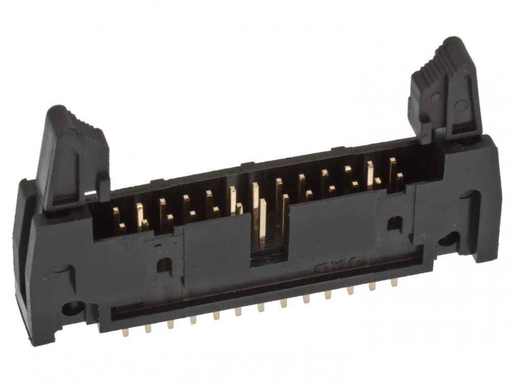 Buy IDC box header PCB 26-p with ejector 2.54mm at the right price ...