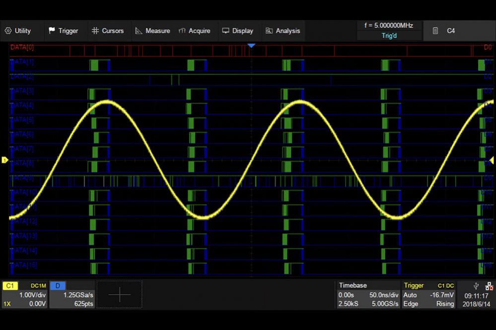 Buy SDS-5000X-16LA 16-ch logic analyzer (sw) at the right price ...