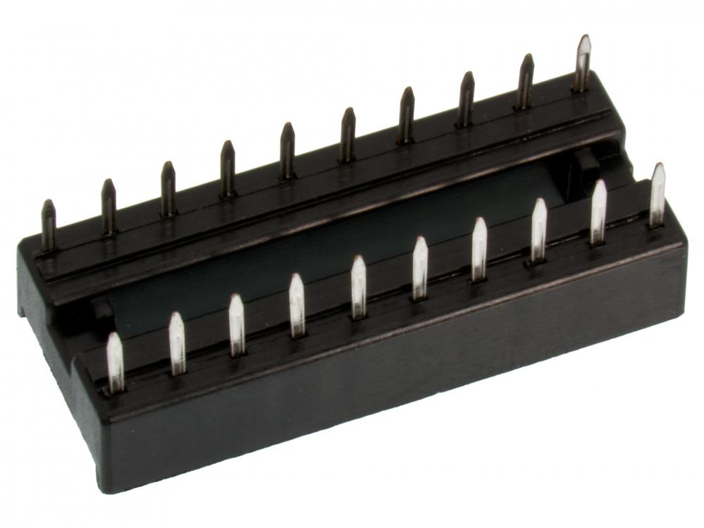 Buy DIL-socket 20-pin at the right price @ electrokit