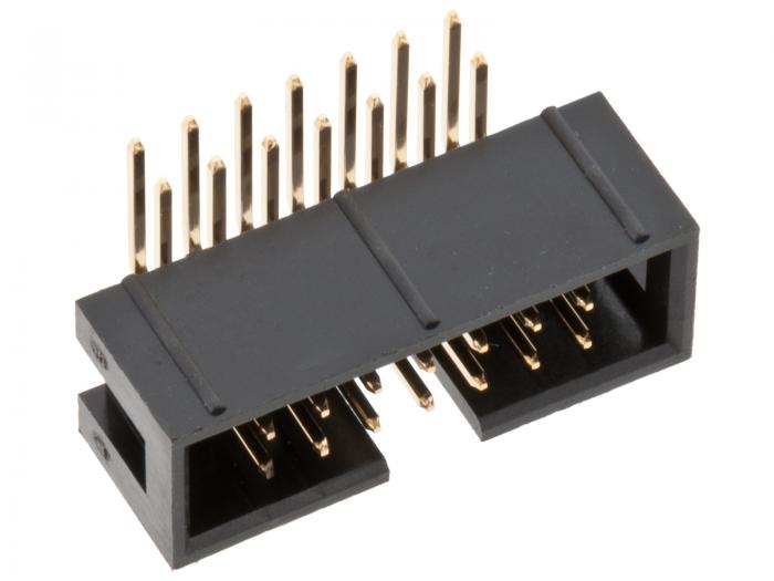 Buy IDC box header PCB 14-p right-angle 2.54mm at the right price ...