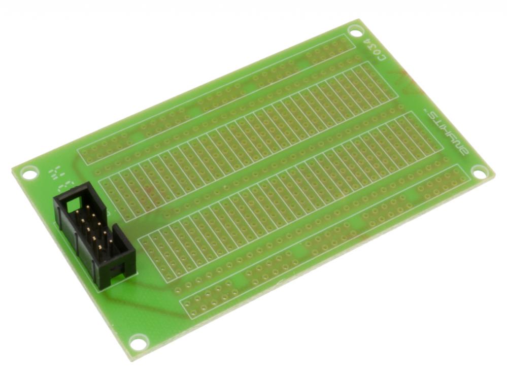 Buy Prototype board IDC at the right price @ electrokit