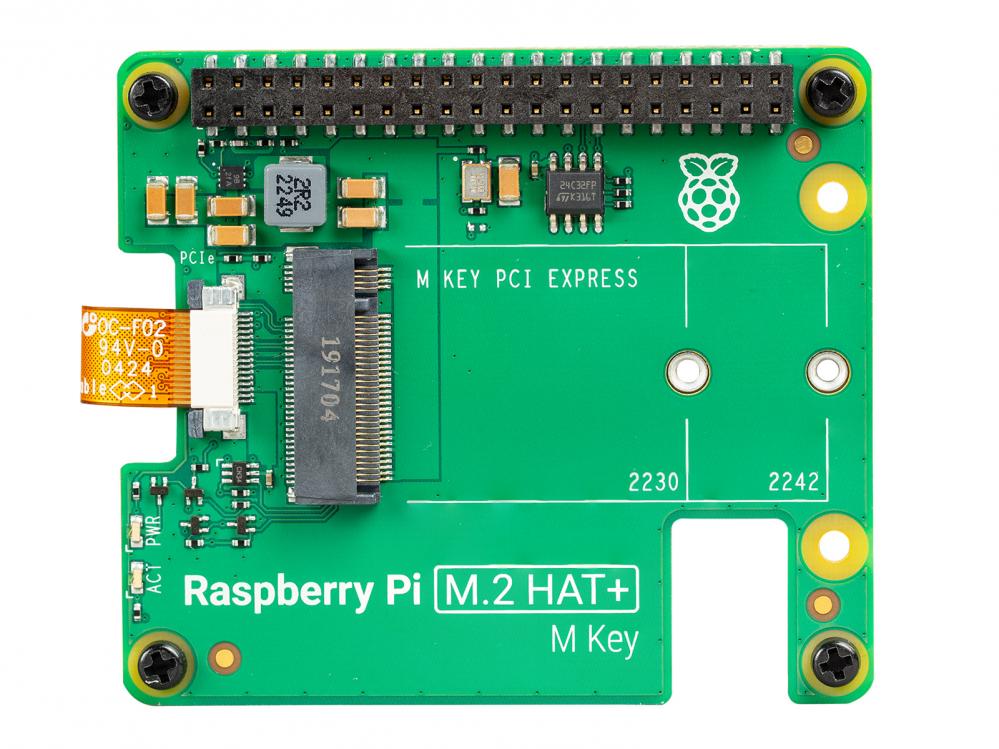 Köp Raspberry Pi M.2 HAT till rätt pris @ electrokit