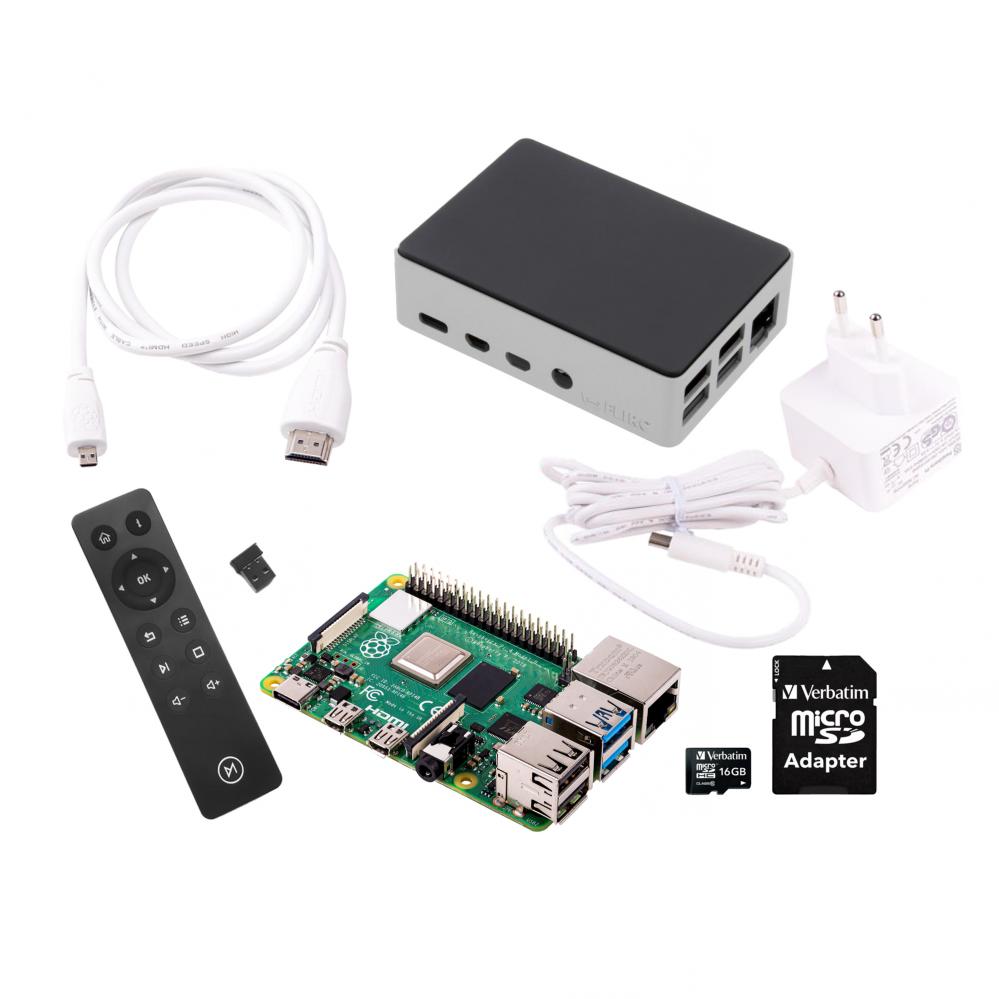 Köp Raspberry Pi 4 - Media Player kit till rätt pris @ electrokit