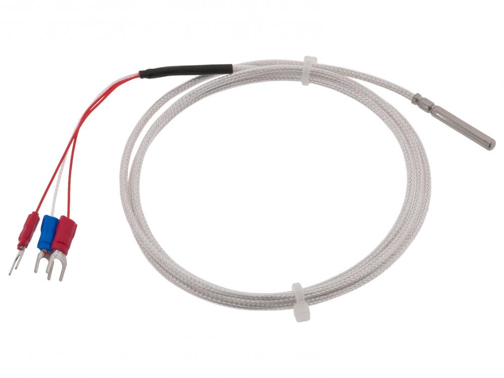 Buy Temperature sensor PT100 3-wire 1m at the right price @ electrokit