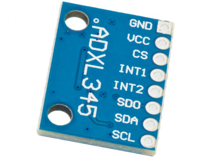 Buy ADXL345 3-axis accelerometer breakout at the right price @ electrokit