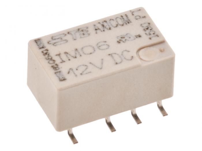 Buy Relay IM06PGR 2-p switching 12V 2A SMD at the right price @ electrokit