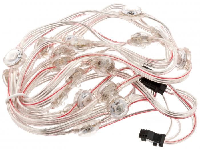 Buy LED strip RGB 20pcs NeoPixel at the right price @ electrokit