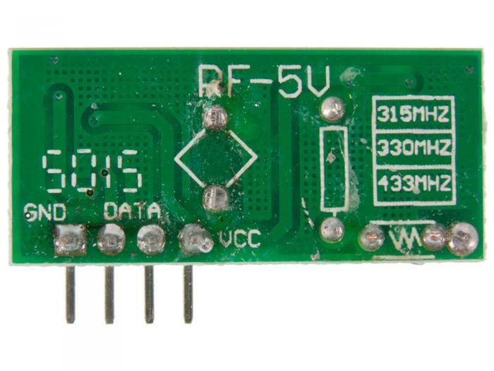 Buy RF-link 433MHz transmitter and reciever at the right price @ electrokit
