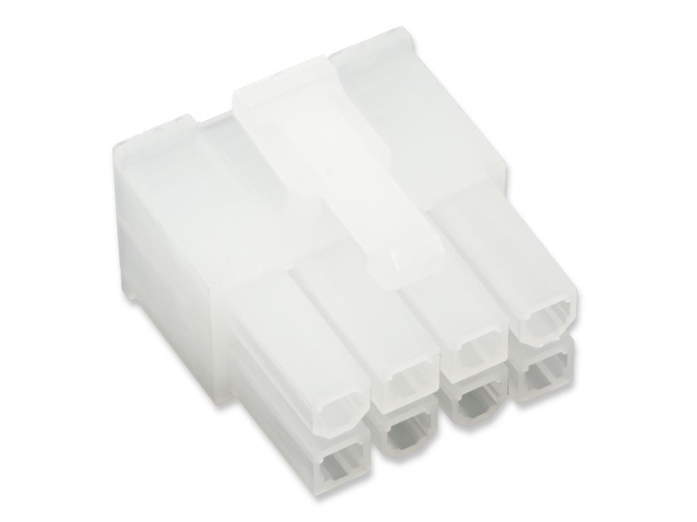 Buy Contact housing Mini-Fit Jr female 2x4p at the right price @ electrokit