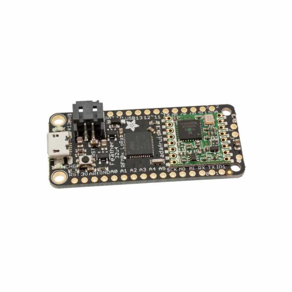 Buy Adafruit LoRa Radio FeatherWing 32u4 - RFM95W 868 MHz at the right ...