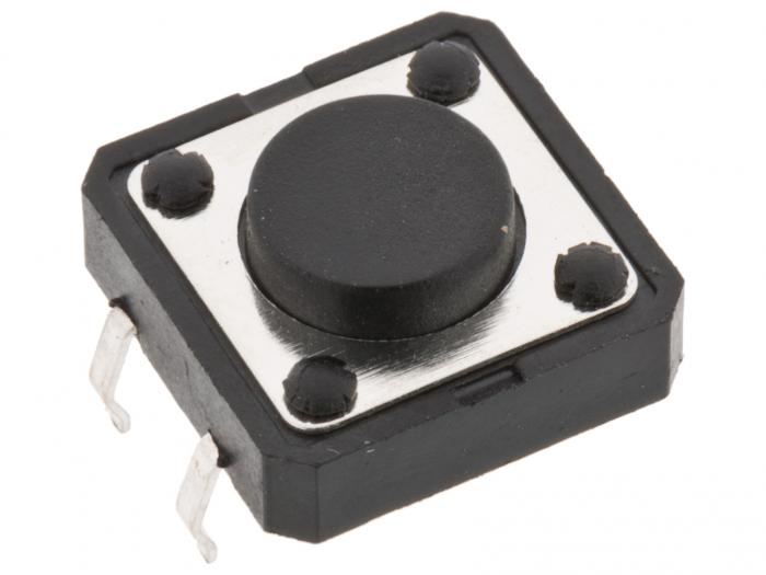 Buy Push button PCB 12x12x4.5mm at the right price @ electrokit