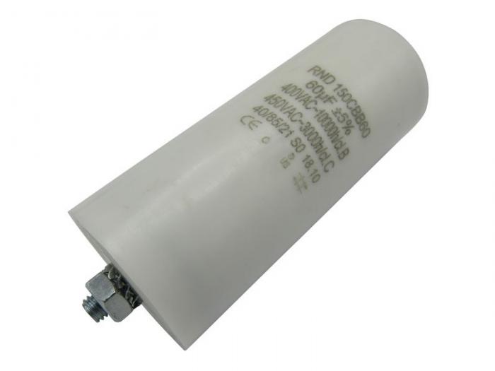 Buy Motor capacitor 16uF 470VAC at the right price @ electrokit