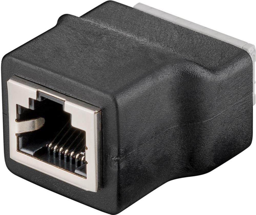 Buy Terminal block RJ45 female at the right price @ electrokit