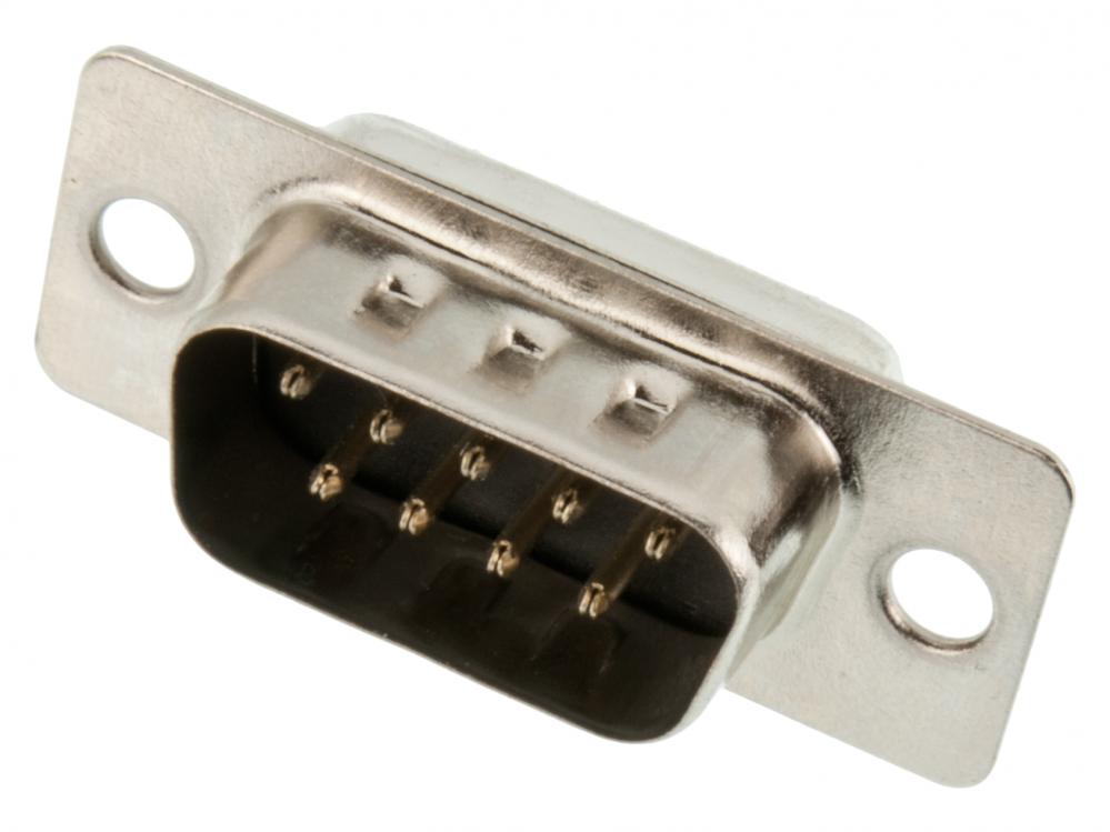 Buy D-SUB 9 conn. male at the right price @ electrokit