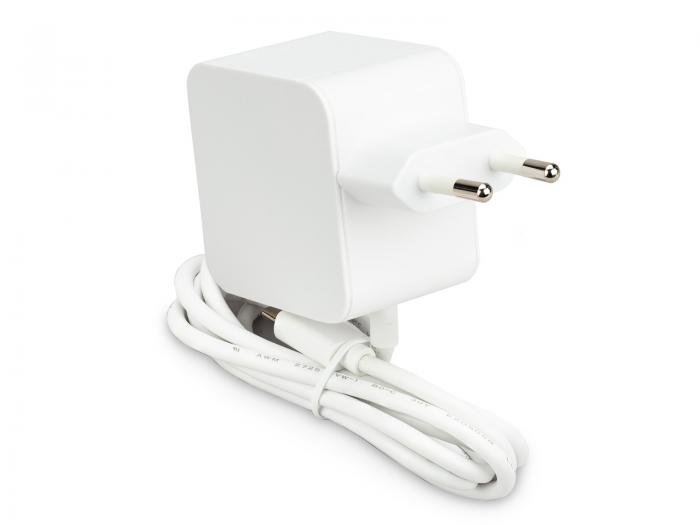 Köp Nätadapter 27W USB-C PD Raspberry Pi 5 vit till rätt pris @ electrokit