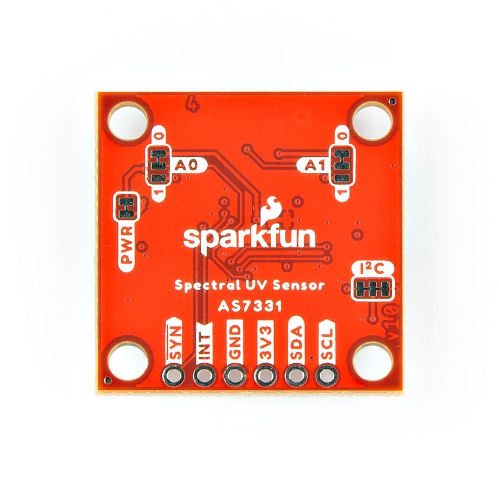 Buy SparkFun Spectral UV Sensor - AS7331 at the right price @ electrokit