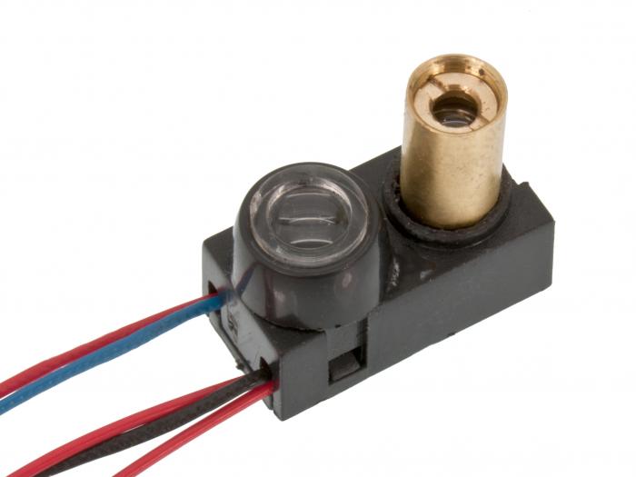 Buy Laser break beam sensor 5V 1m at the right price @ electrokit