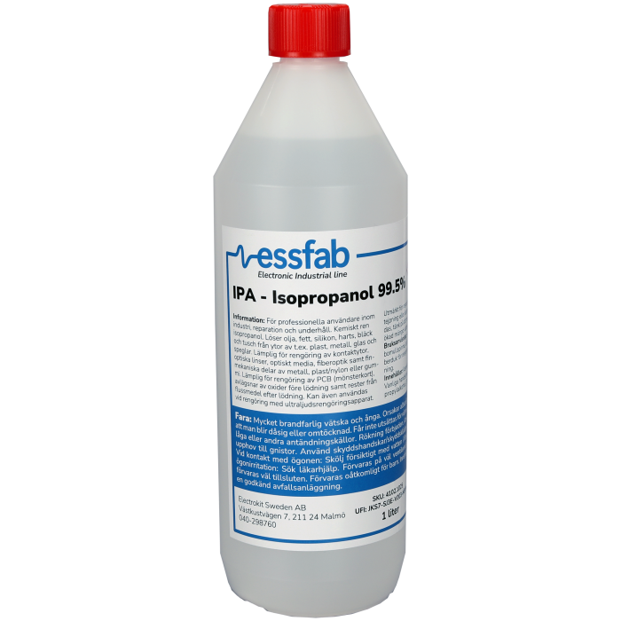 Isopropanol 1 liter hos Elektrokit