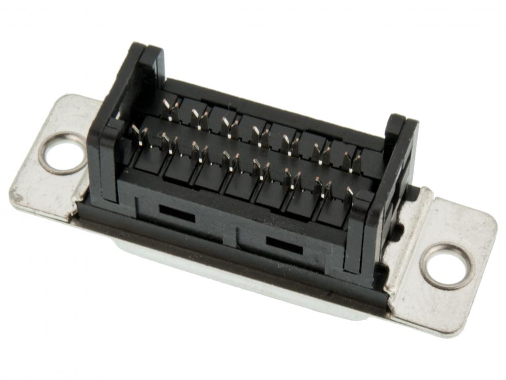 Buy D-SUB 15 pol female flat cable at the right price @ electrokit