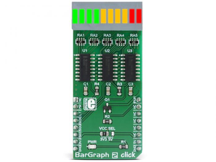 Buy BarGraph 2 Click at the right price @ electrokit