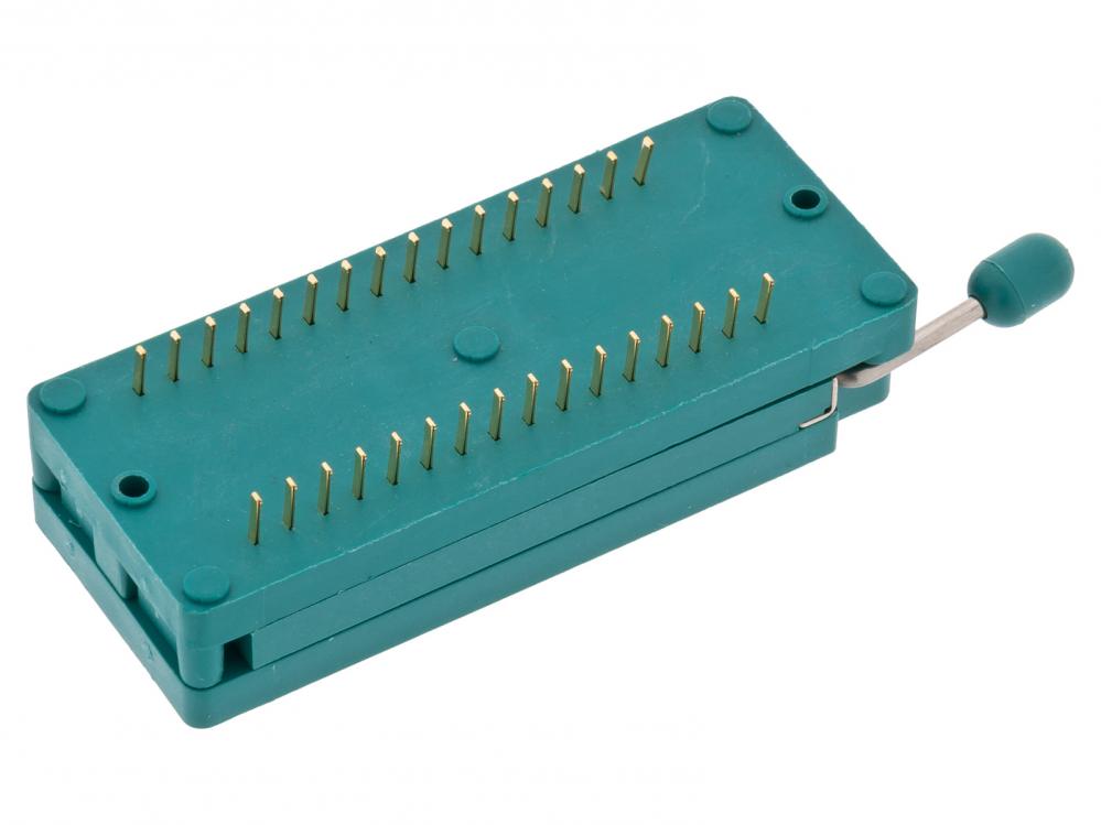Buy ZIF socket 32-pin 0.6" at the right price @ electrokit