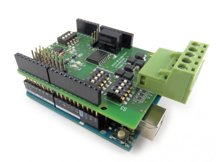 Buy RS422 / RS485 Shield for Arduino at the right price @ electrokit