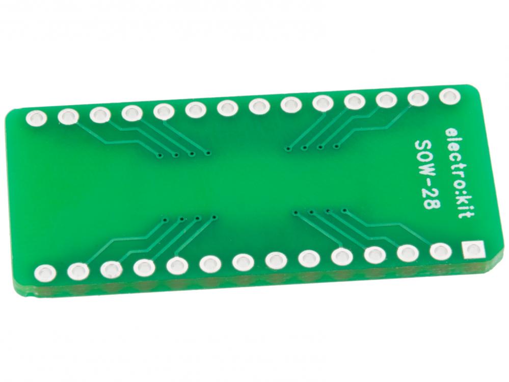 Köp Adapterkort SOIC-28 - DIP-28W till rätt pris @ electrokit