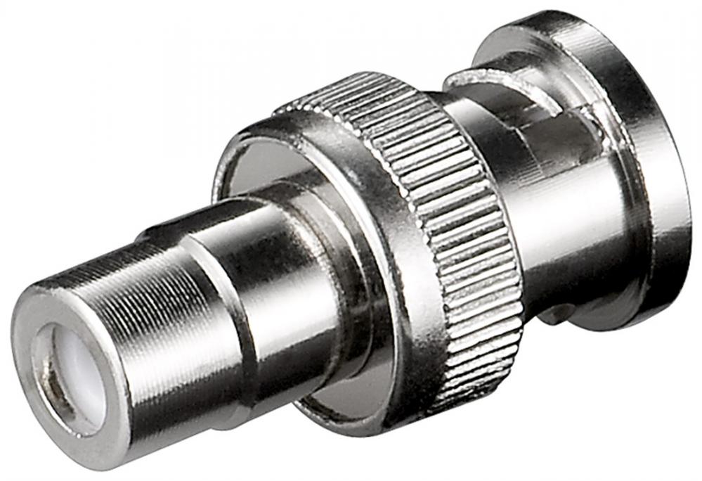 Buy Adapter BNC male - RCA female at the right price @ electrokit
