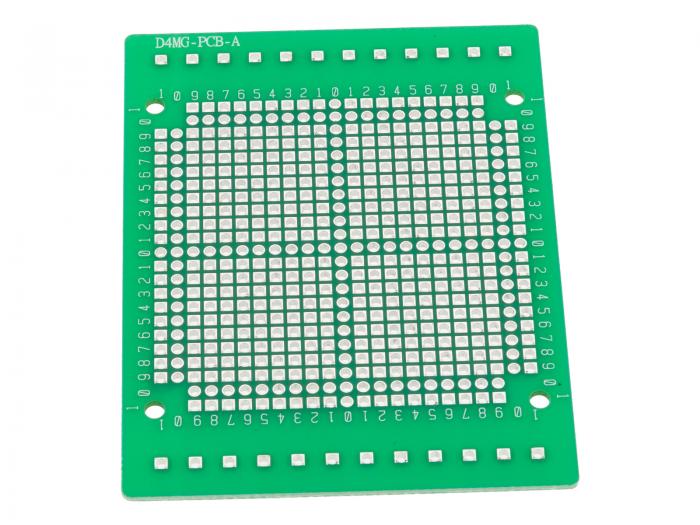 Buy Protoboard for DIN rail enclosure D4MG at the right price @ electrokit