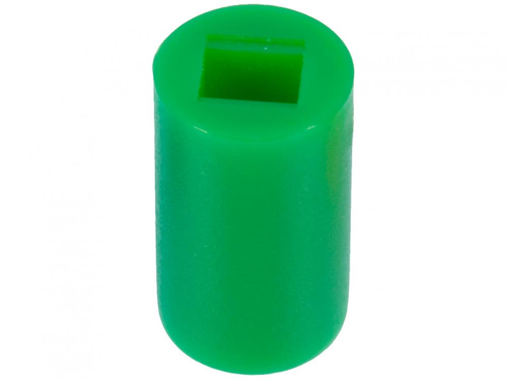 Buy Cap for push button PCB 2-p - green at the right price @ electrokit