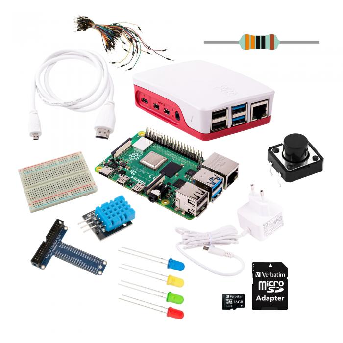 Buy Raspberry Pi 4 - Experimenters kit at the right price @ electrokit