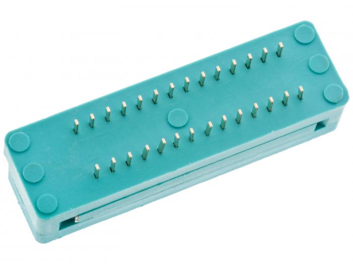 Buy ZIF socket 28-pin 0.3" at the right price @ electrokit