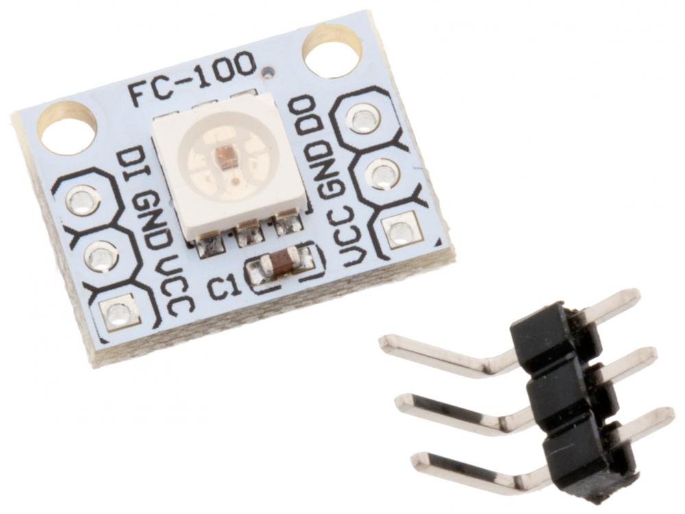 Buy NeoPixel 1 LED WS2812 at the right price @ electrokit