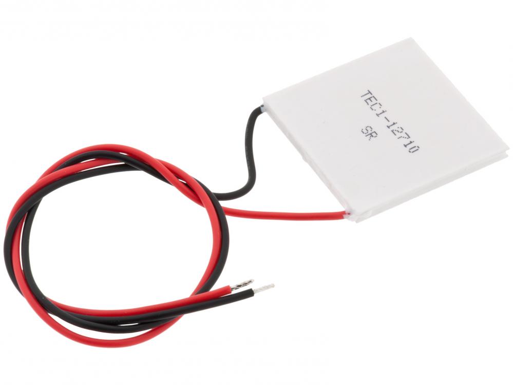 Buy Peltier TEC 40x40mm 12V 5A at the right price @ electrokit