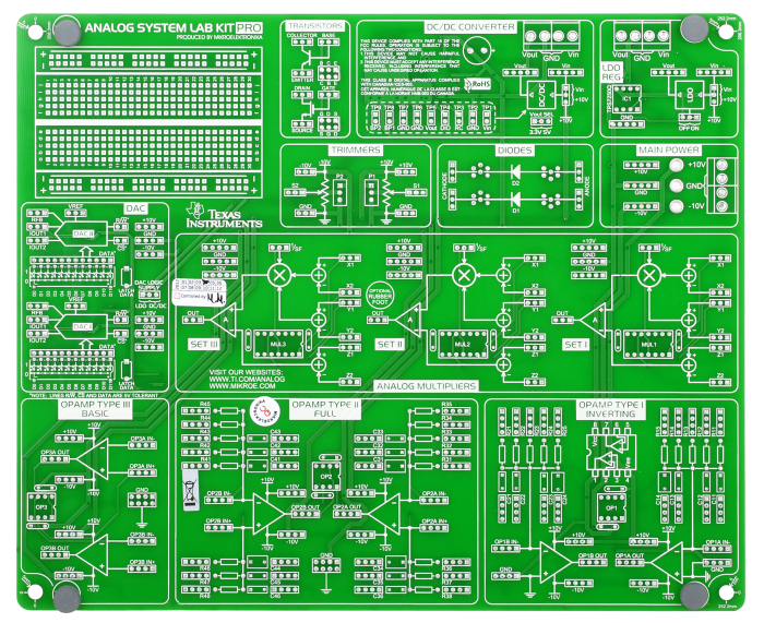 Buy Analog System Lab Kit PRO at the right price @ electrokit