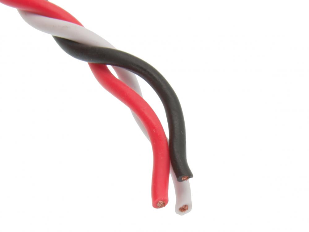 Buy Servo cable Futaba twisted AWG22 15m at the right price @ electrokit