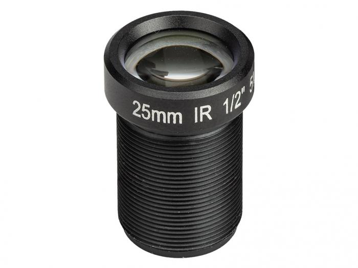 Buy Raspberry Pi HQ Camera lens 5MP 25mm at the right price @ electrokit