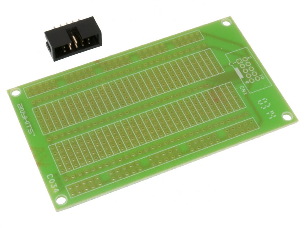 Buy Prototype board IDC at the right price @ electrokit